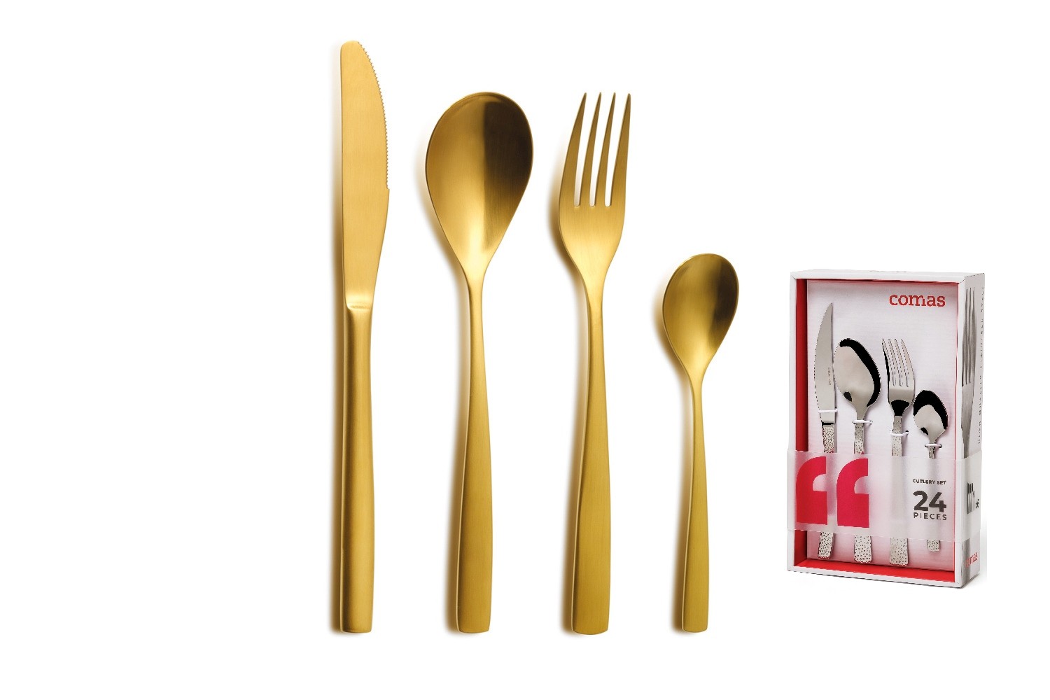 Набор из 24 приборов, серия BCN COLORS, золотой в интернет-магазине ...